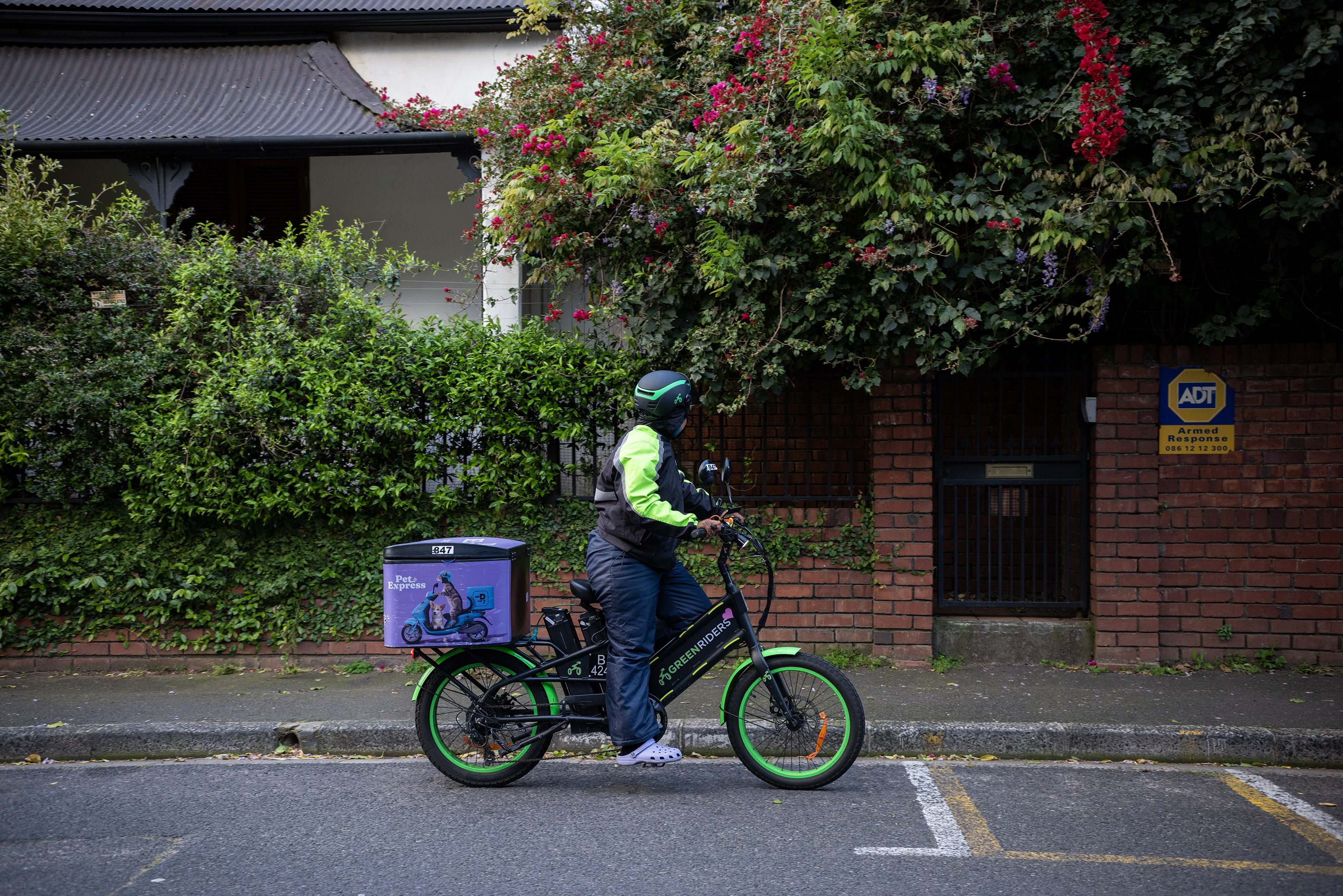 In photos: Teenager supports her family using an e-bike | GroundUp